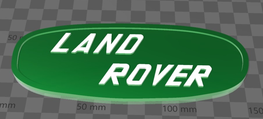 Land Rover Logo by Huf | Download free STL model | Printables.com