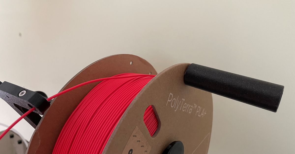 Manual filament spool Refilling Handle by Garage Maker | Download free ...