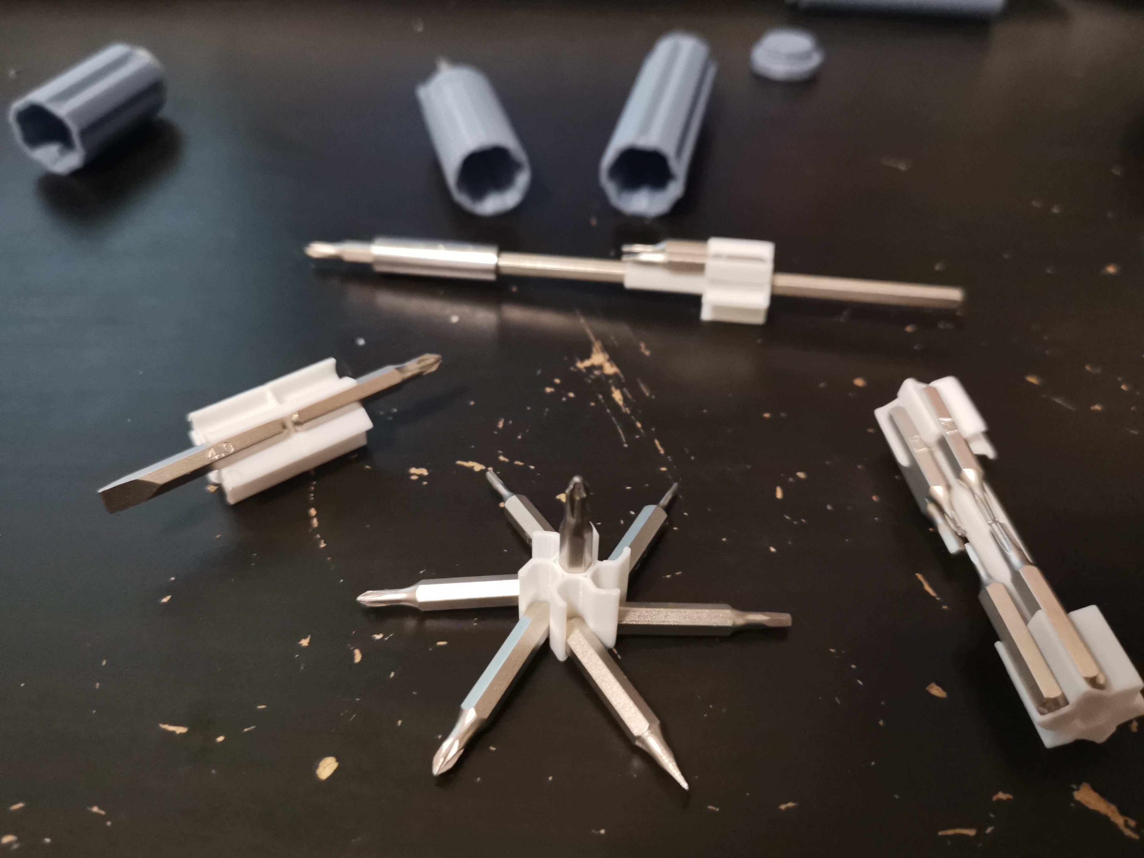 4mm bit storage and ratcheting driver set by MT | Download free STL ...
