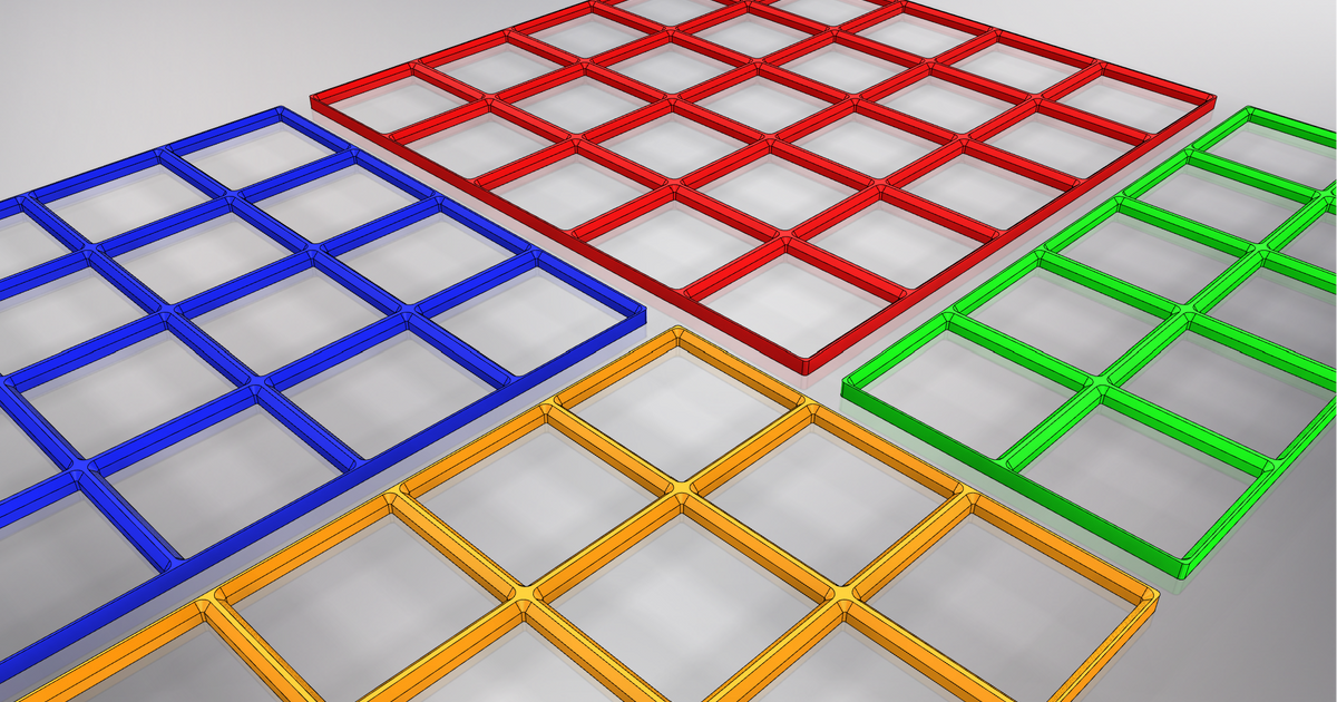 Gridfinity Superlight Baseplates by KYZ Design | Download free STL ...