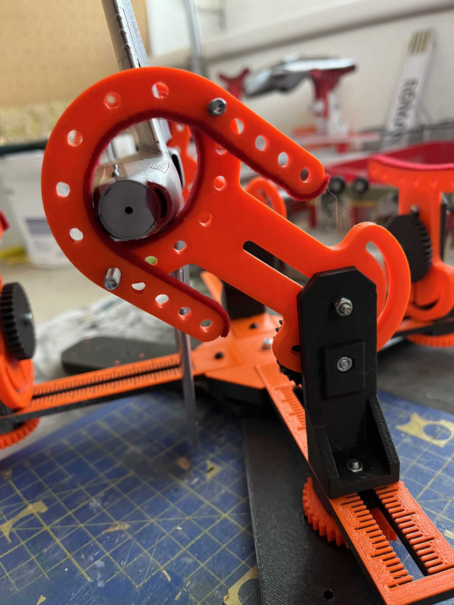 Paint model holder for 1/48 and 1/32 scale models v2 by romcoromcoromco ...