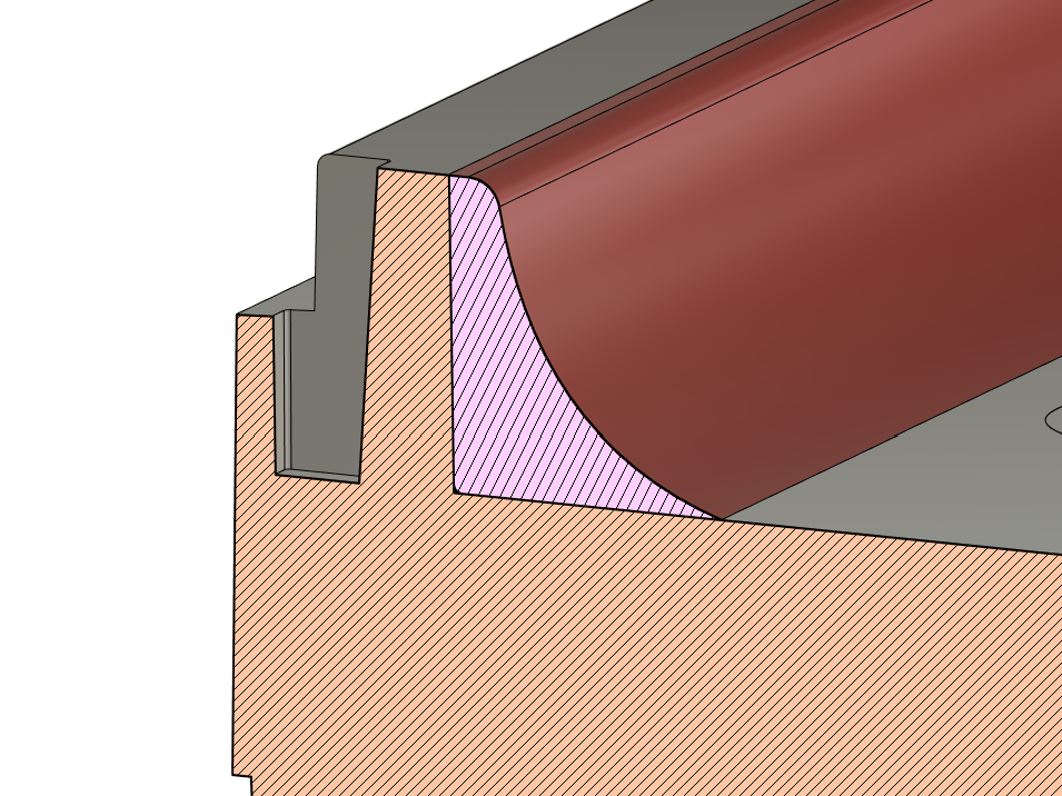 Bambu lab X1C P1P P1S Base Edge Ramp / Insert | Filapoop scoop ...