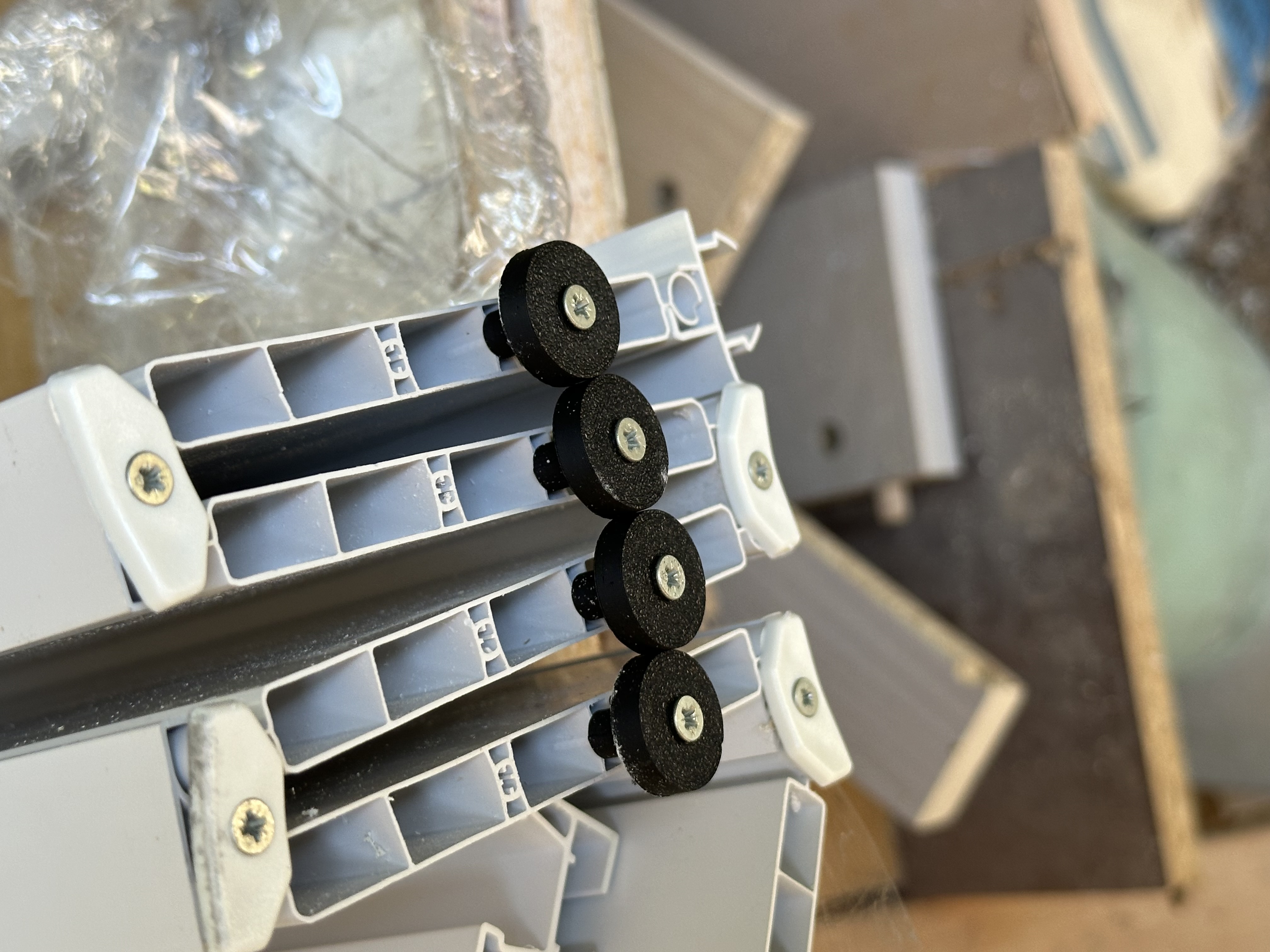 Folding Door Sliders by Dianos | Download free STL model | Printables.com