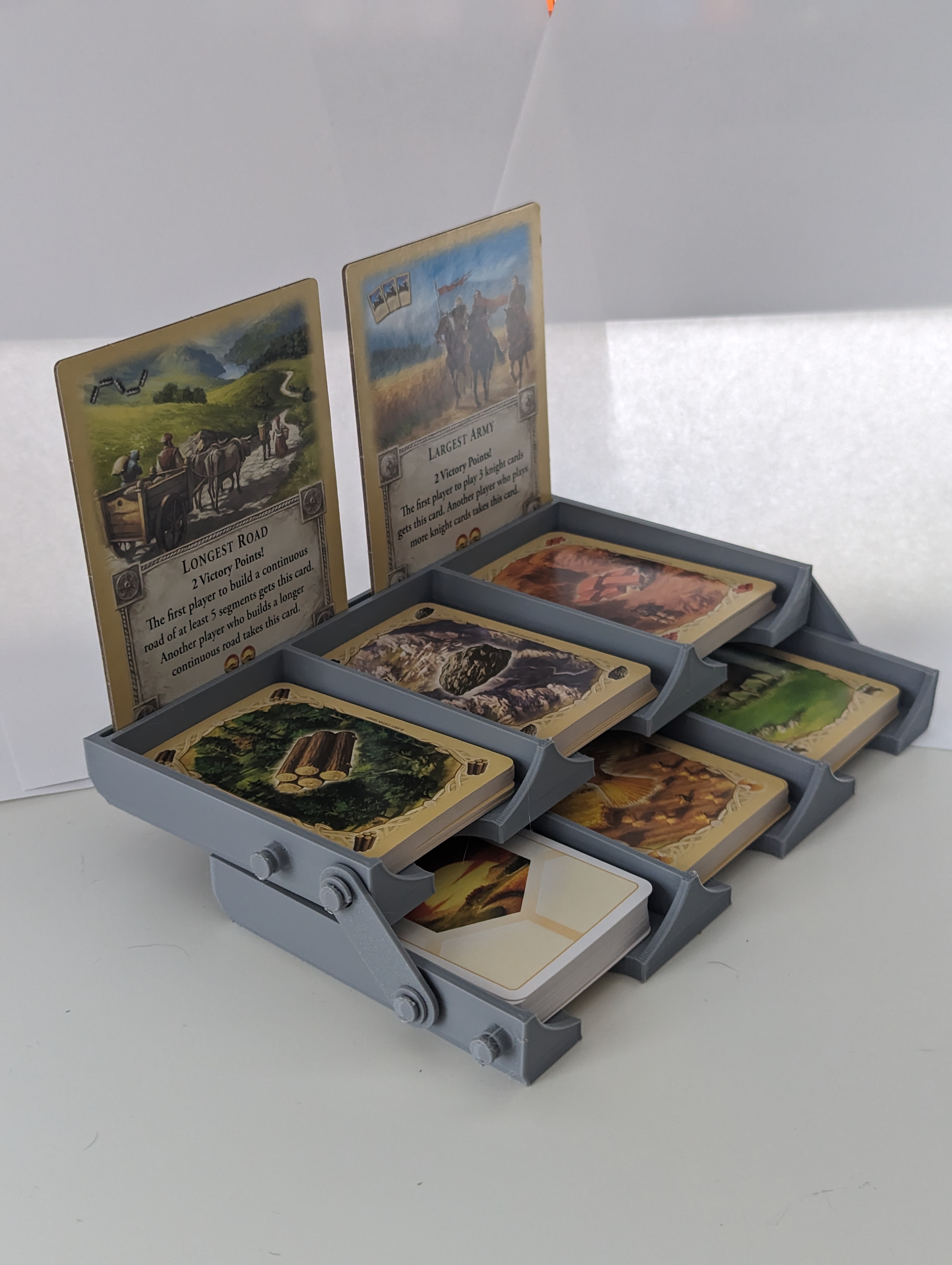 Catan Playing Card Holder/Organizer Remix by shahgiprints | Download ...