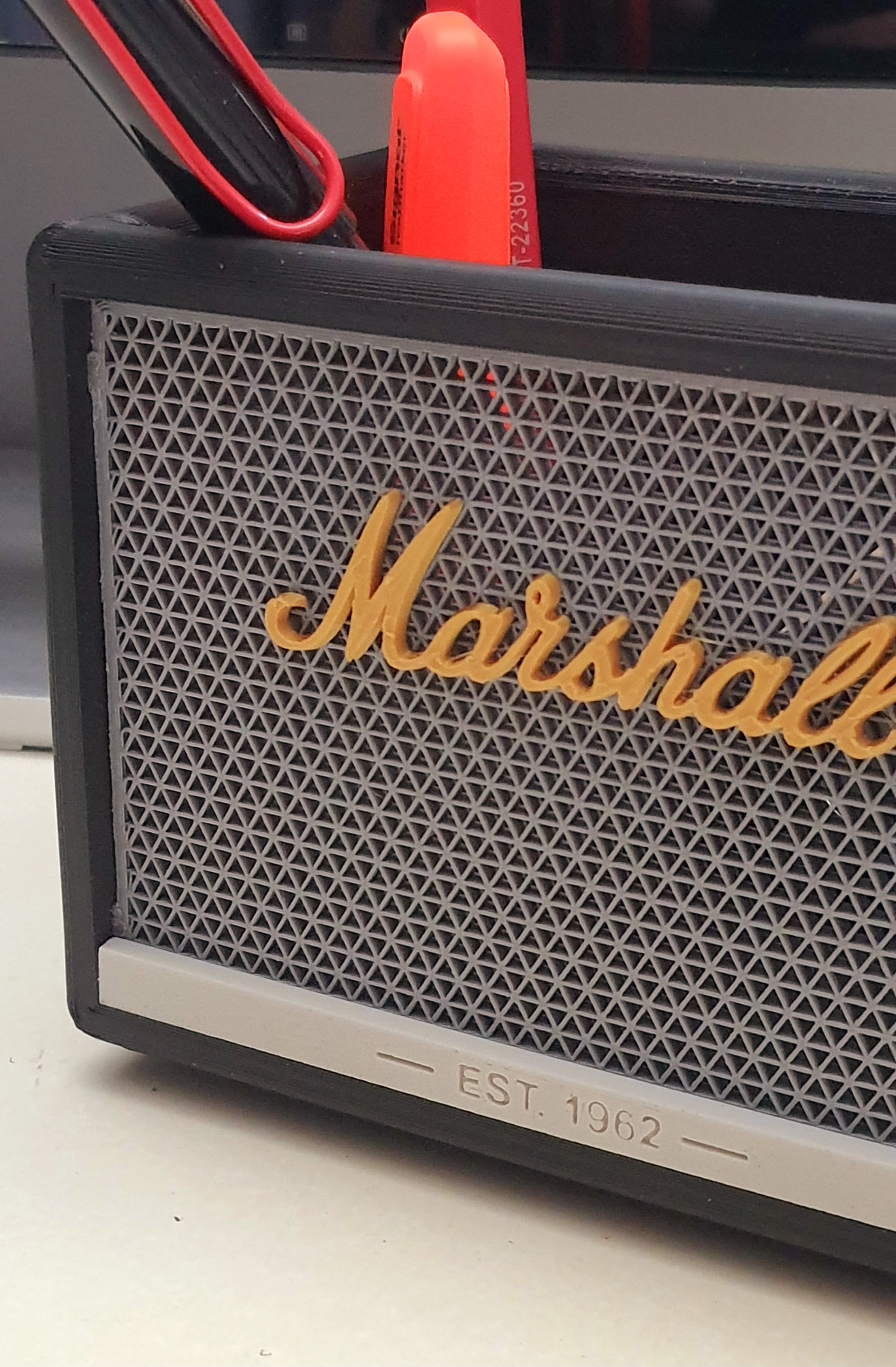 Marshall pencil holder, desk organizer, wide by Łukasz Wesołowski ...