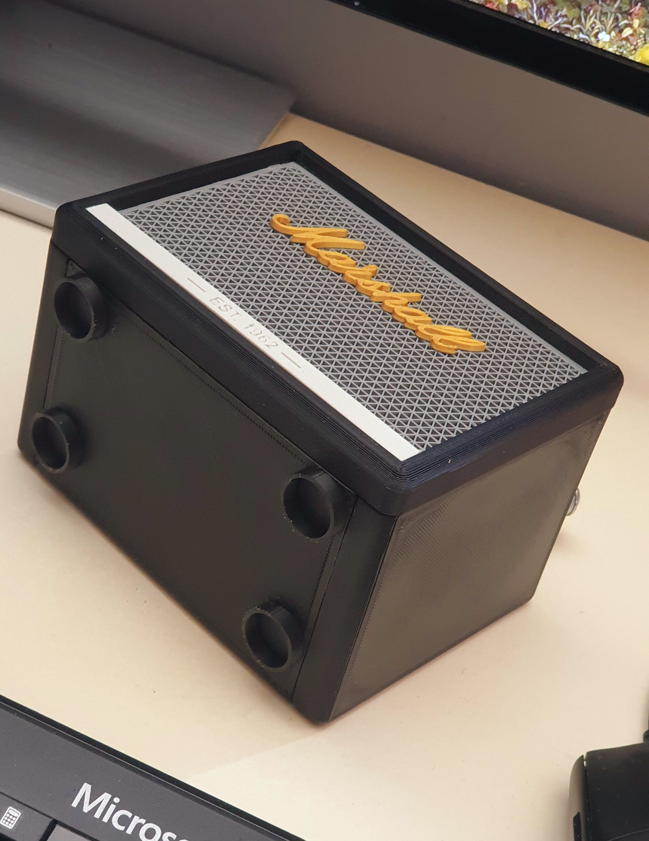 Marshall pencil holder, desk organizer, wide by Łukasz Wesołowski ...