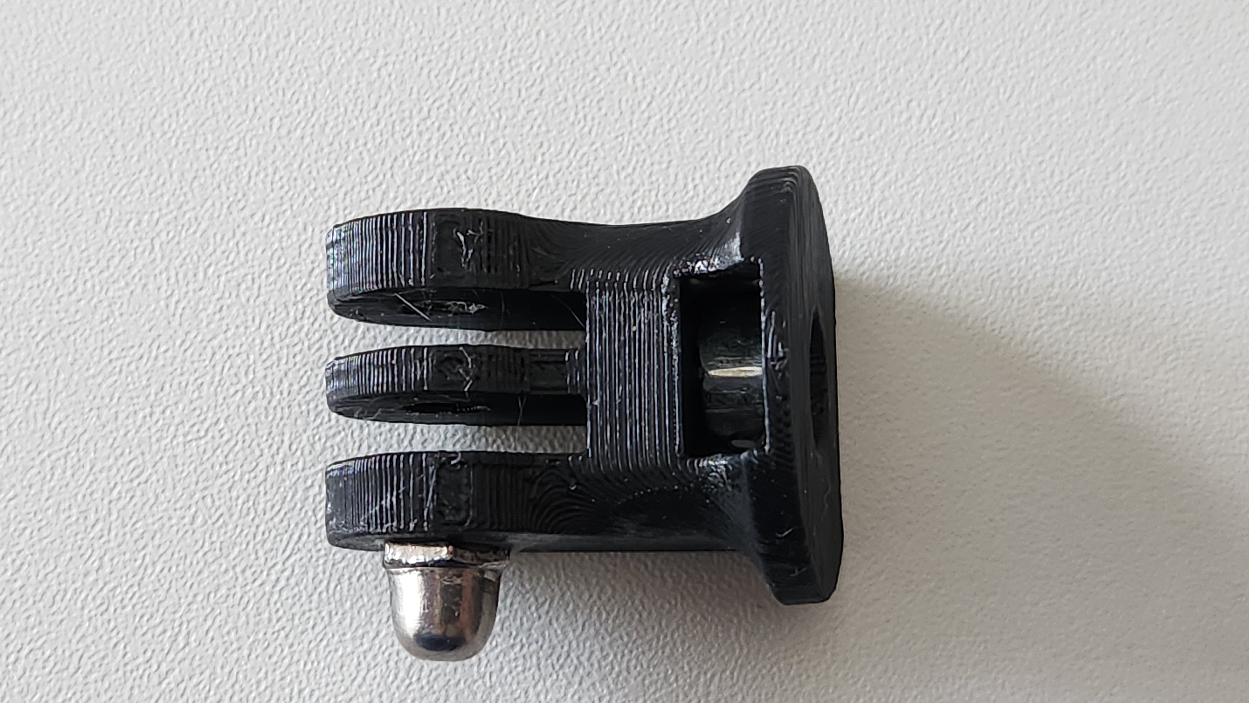 GoPro Tripod Mount w/ 1/4" HexNut Pocket Hole + Insert Nut by Fabio ...