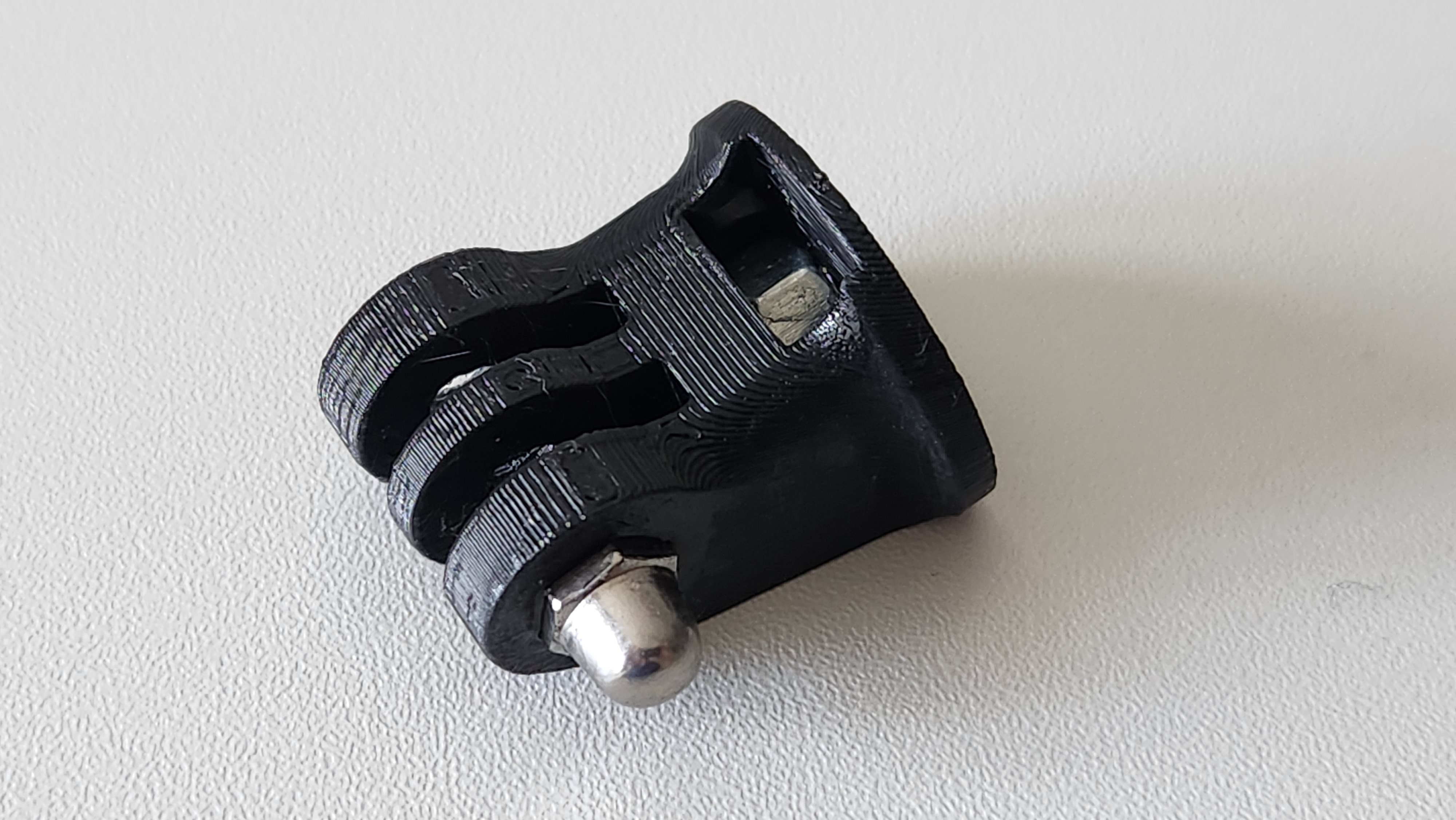 GoPro Tripod Mount w/ 1/4" HexNut Pocket Hole + Insert Nut by Fabio ...