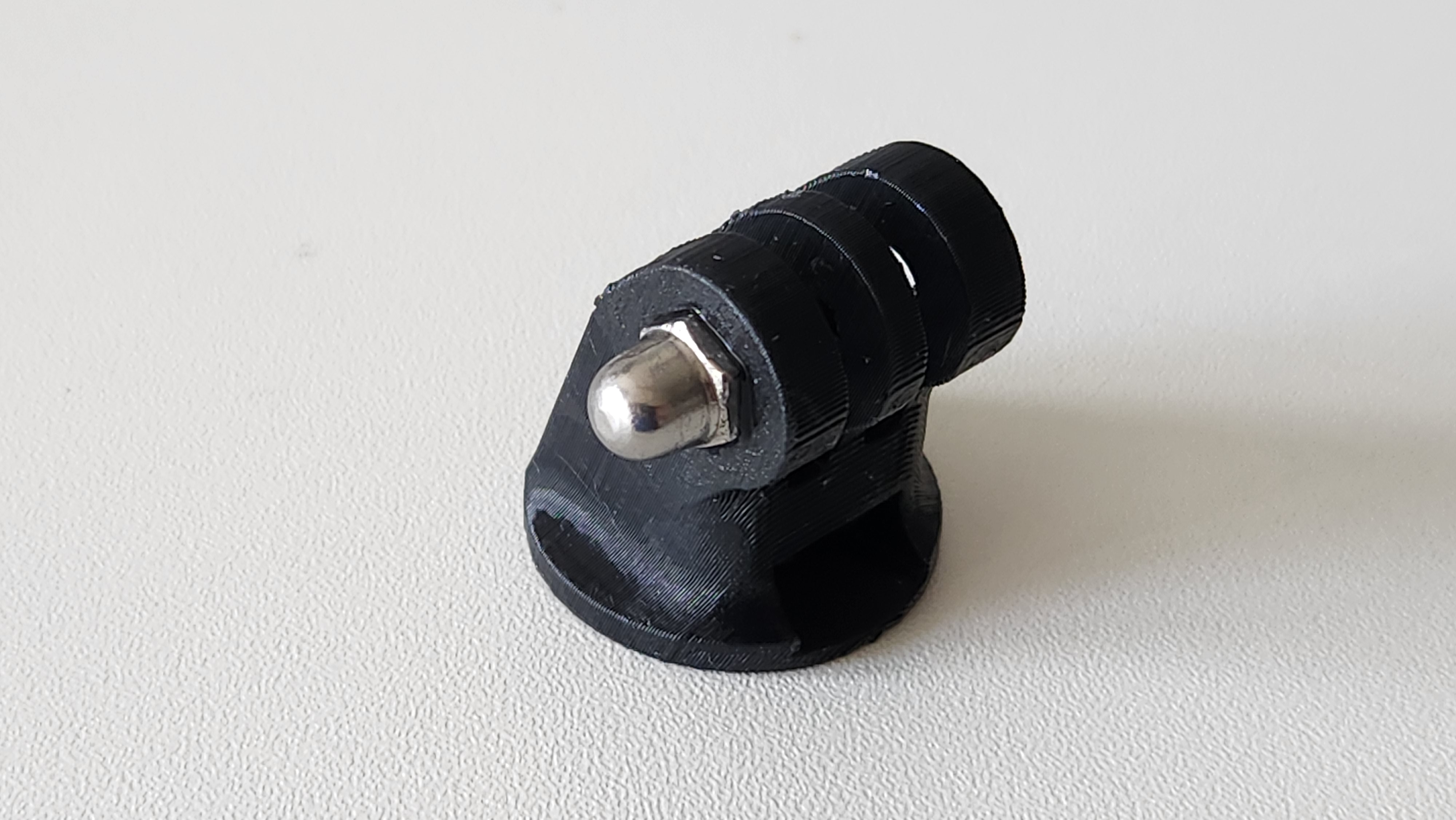 GoPro Tripod Mount w/ 1/4" HexNut Pocket Hole + Insert Nut by Fabio ...
