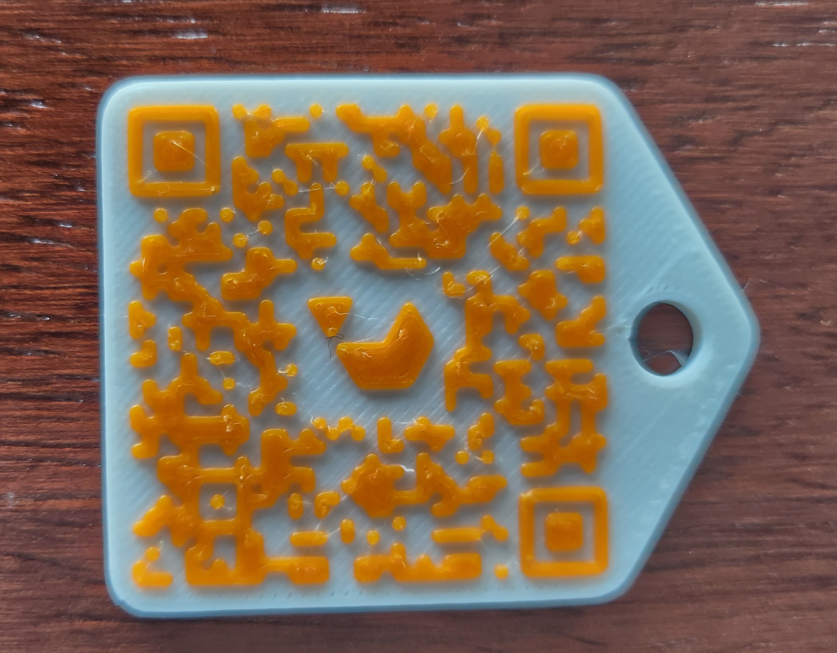 Printables QR key fob for cool makers, OpenSCAD by DP design | Download ...