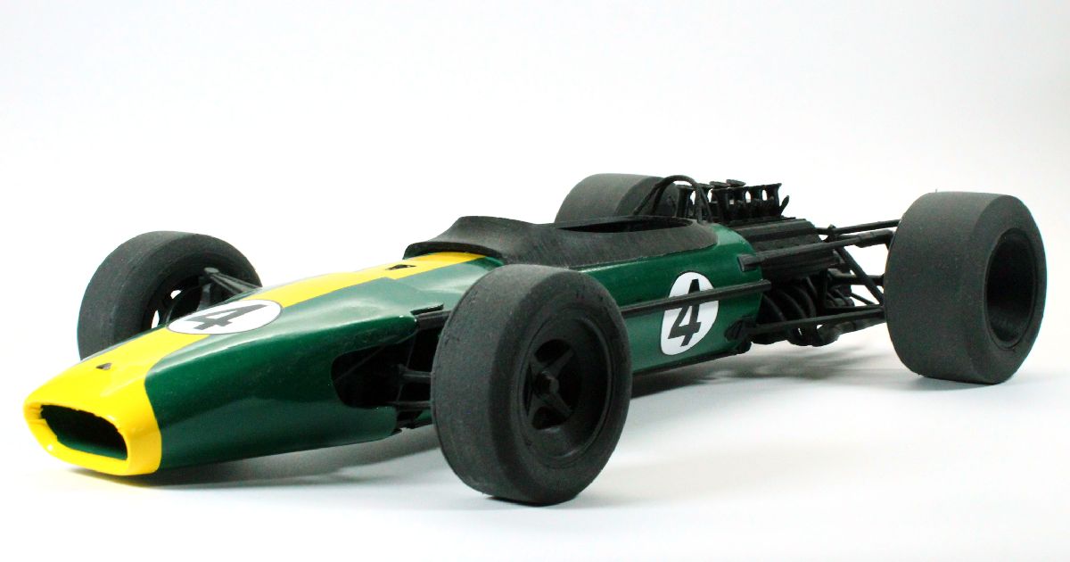 1:8 SCALE - 1967 FORMULA RACECAR by STLLabs | Download free STL model ...