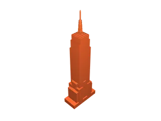 Empire State Building by Vítek Hlavička | Download free STL model ...
