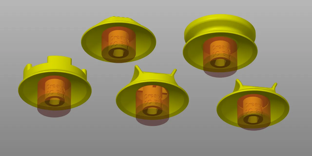 VKB STECS / MCG-U TDC Hat Button Cap Pack v1.1 by John5 | Download free ...
