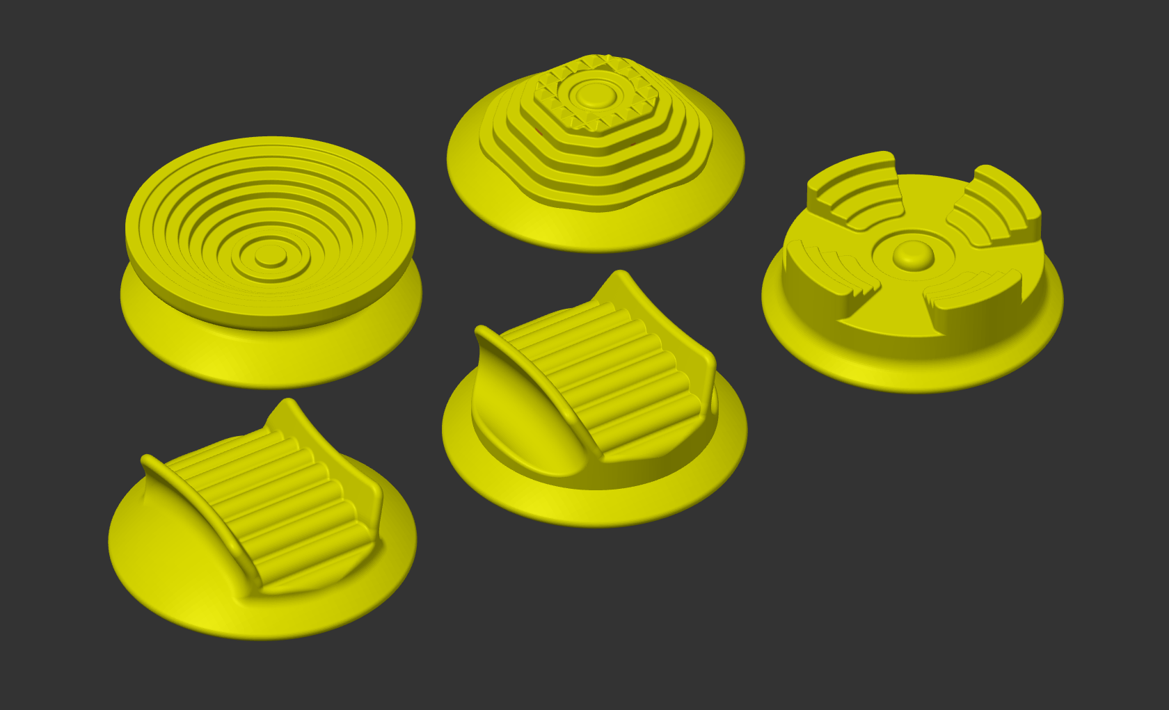 VKB STECS / MCG-U TDC Hat Button Cap Pack v1.1 by John5 | Download free ...