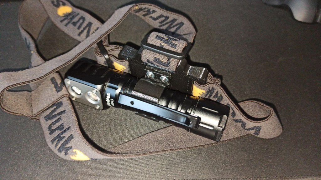 Wurkkos HD15 headlamp mount by Neuralhub | Download free STL model ...
