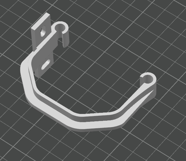 Mini raingutter mountingbracket 65mm by Dennis Jansen | Download free ...