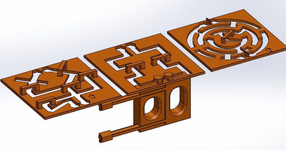 Kids maze game by Doron H | Download free STL model | Printables.com