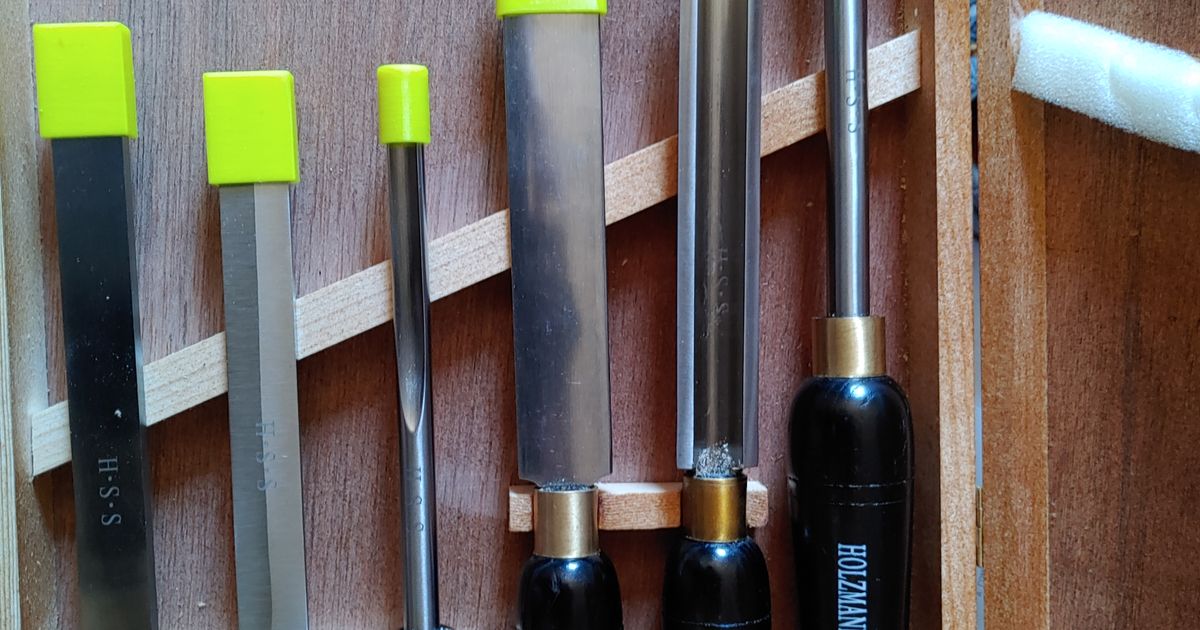 protection for woodturning chisels Holzmann 6 pieces by MK | Download ...