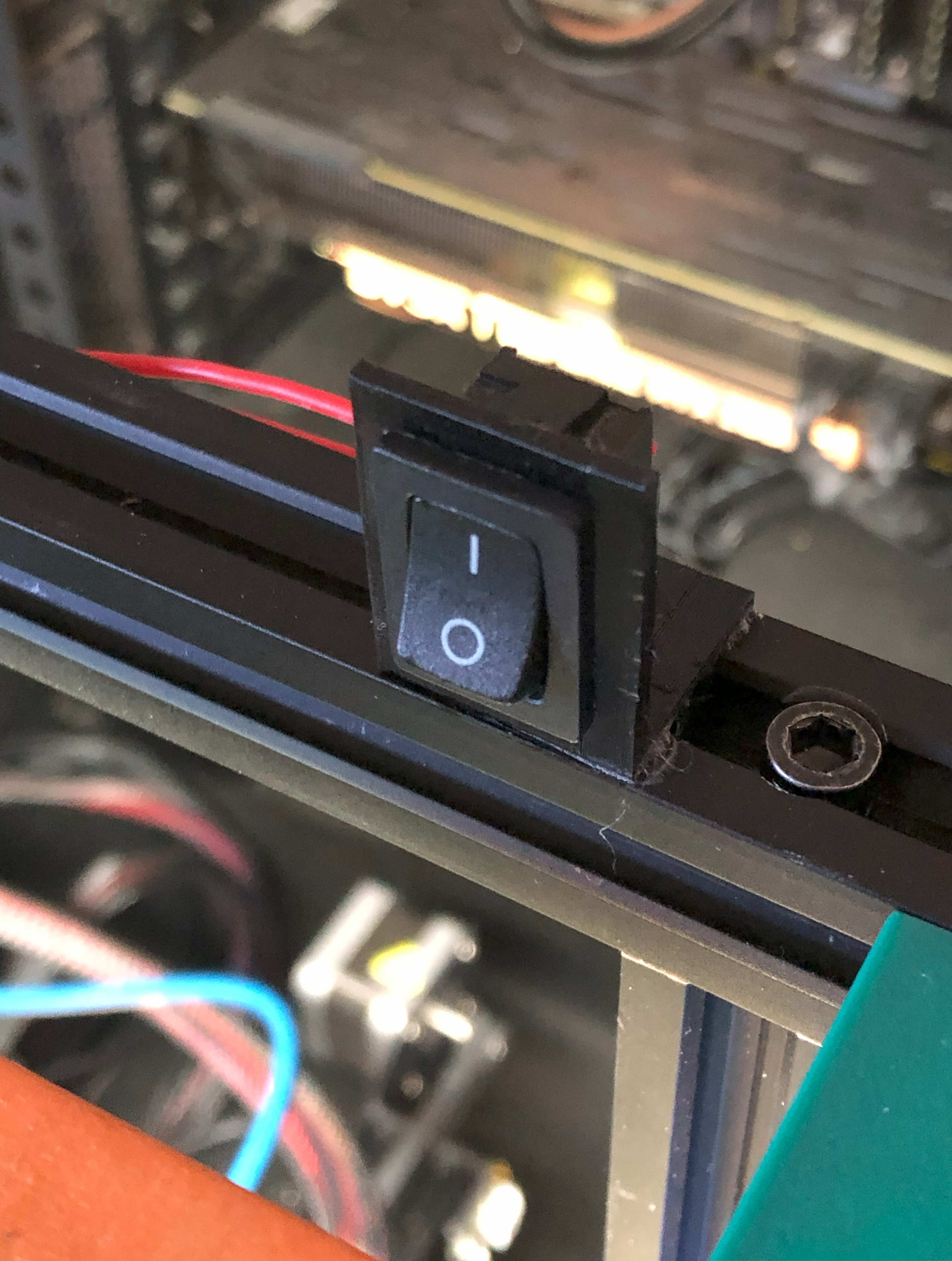 Tslot Rocker Switch Bracket by rgrefsheim | Download free STL model ...