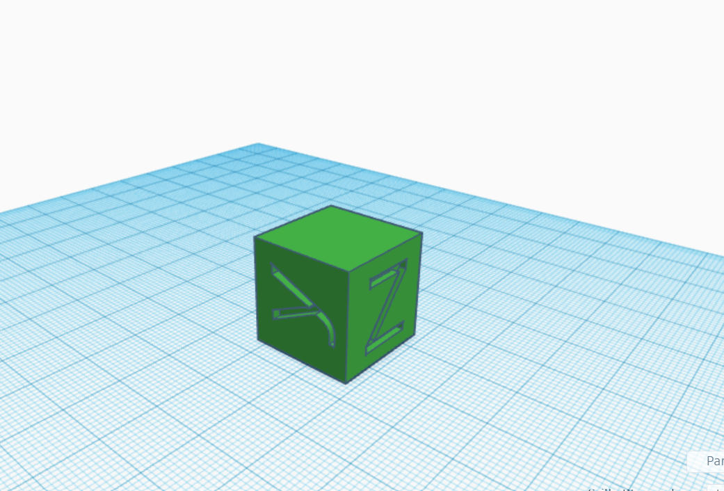 axes calibrage cube-xyz for 3d printers by H- printed | Download free ...