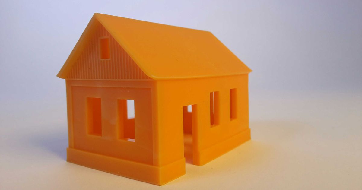 HO scale cottage by The Reason | Download free STL model | Printables.com