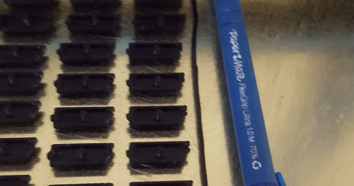 TC70 Replacement Button by Dirtyhippie | Download free STL model ...