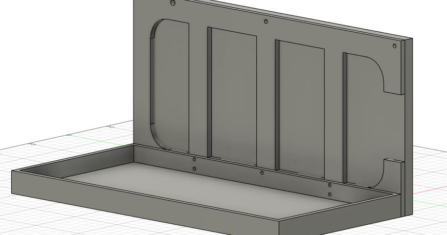 HUB75 P5 Matrix Panel Stand by TreasureDev | Download free STL model ...