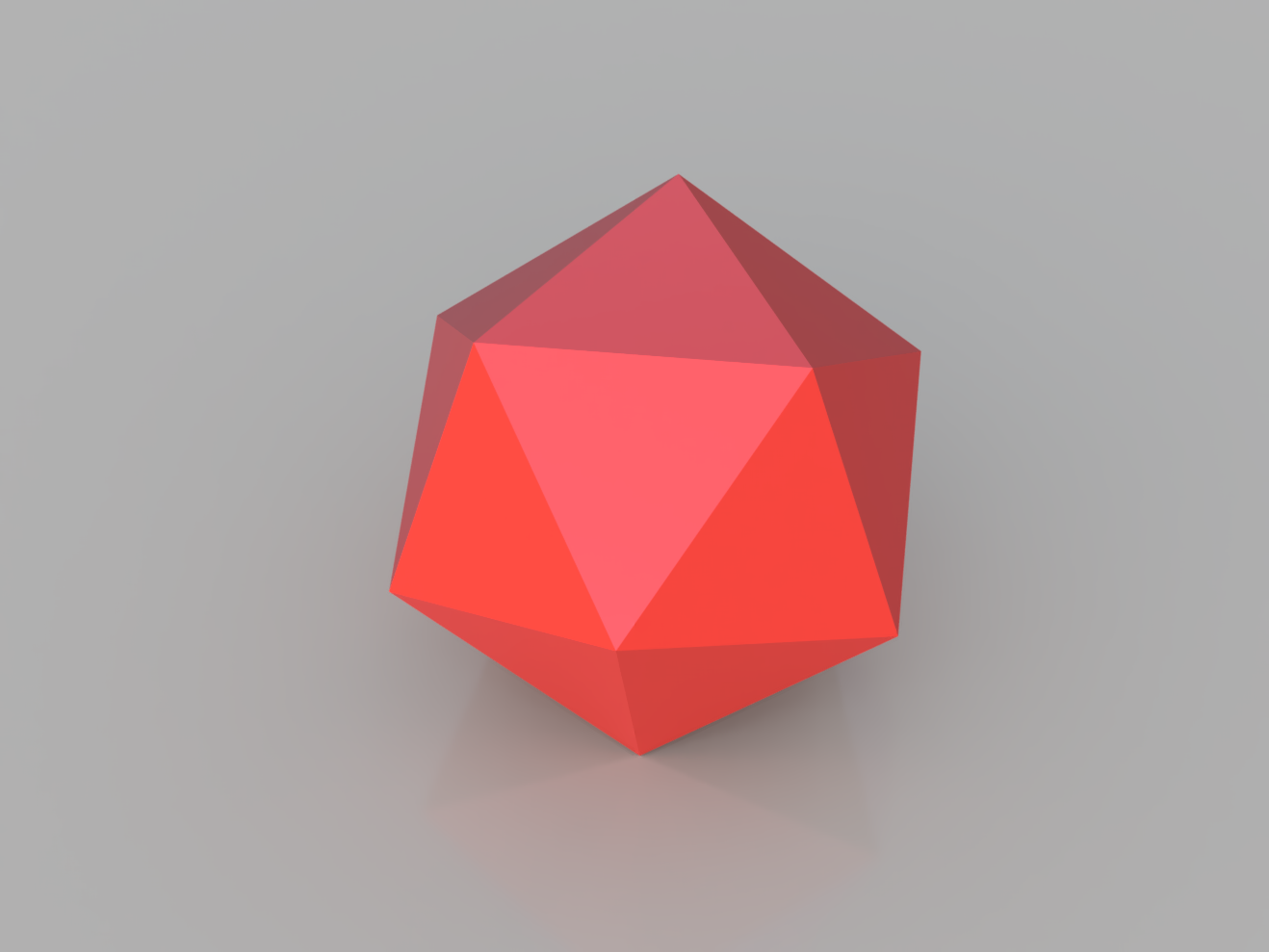 Low Poly Spheres: Icosahedron by Adam L | Download free STL model ...