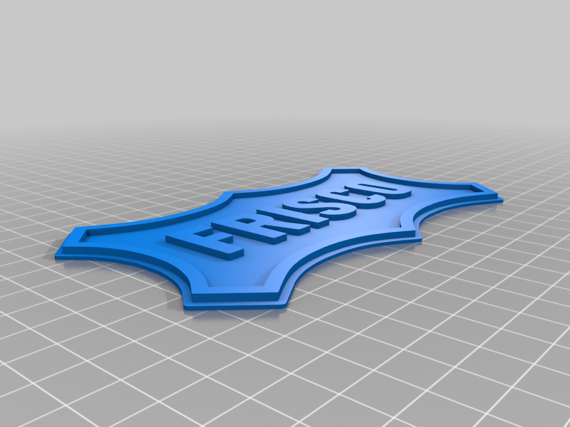 Frisco Train Station Sign 3D or laser by Gordyt47 | Download free STL ...