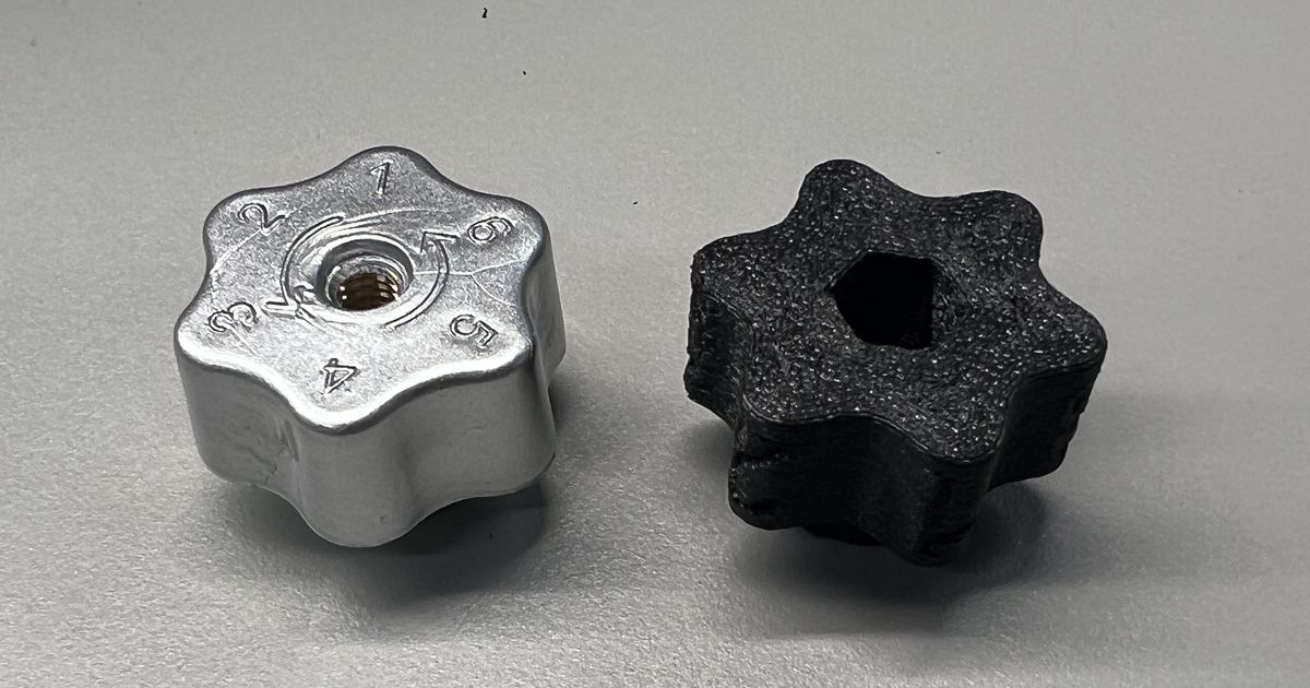 Locking Leveling Nut by Erik_Z | Download free STL model | Printables.com