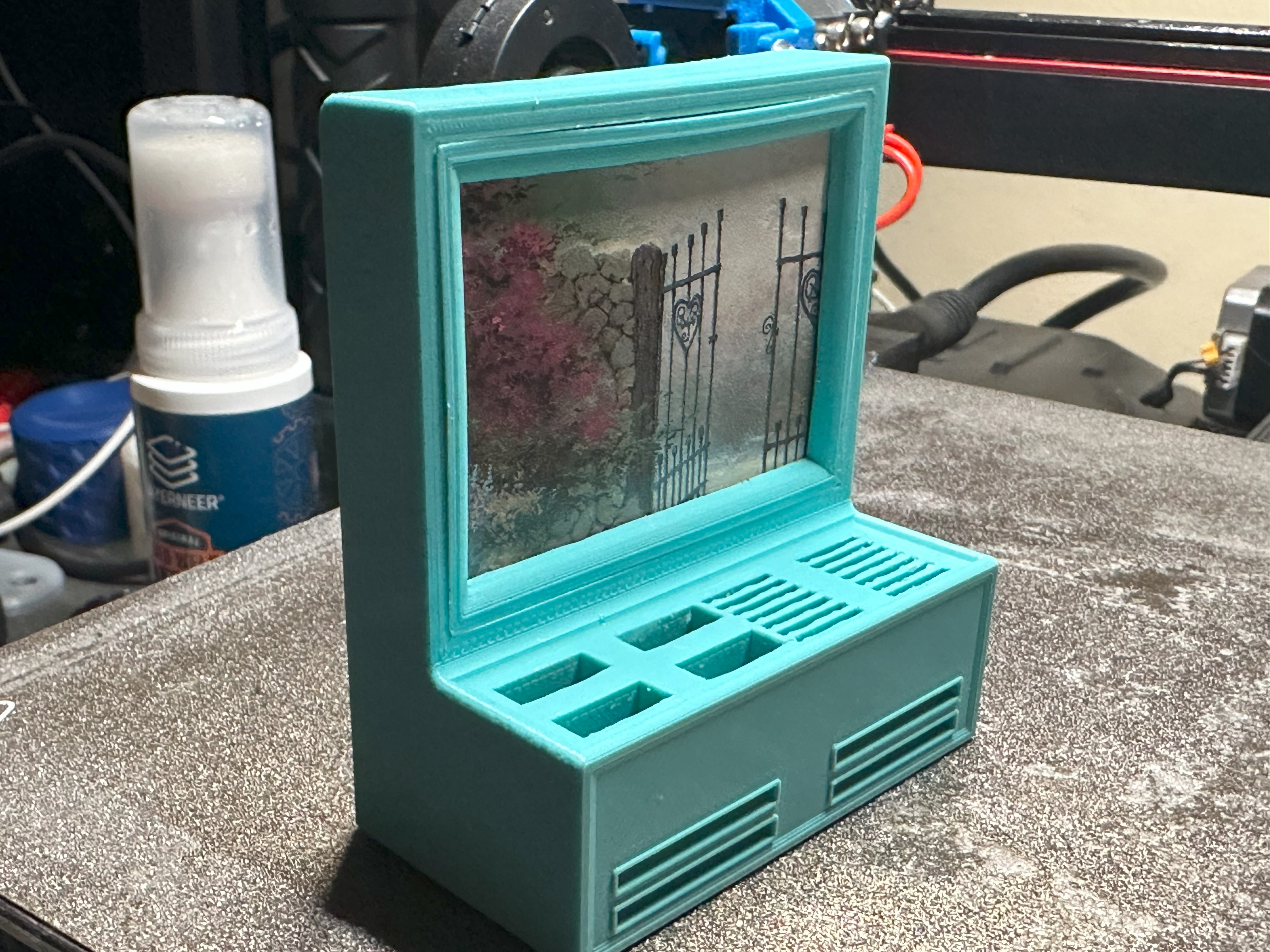 SD picture frame holder 500 by BillyR | Download free STL model ...