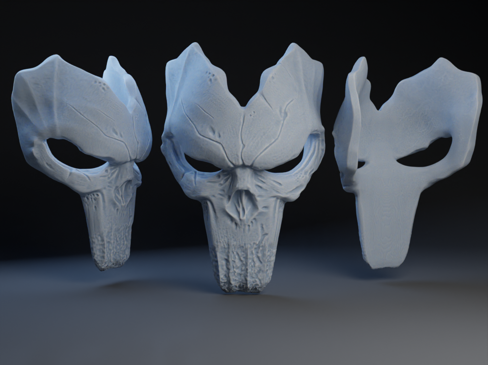 Death Mask by Peter Farell | Download free STL model | Printables.com