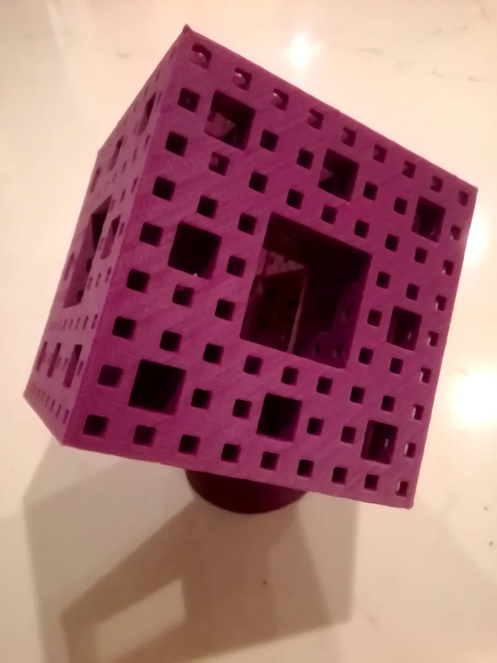 Yet another Menger sponge by Stefan | Download free STL model ...