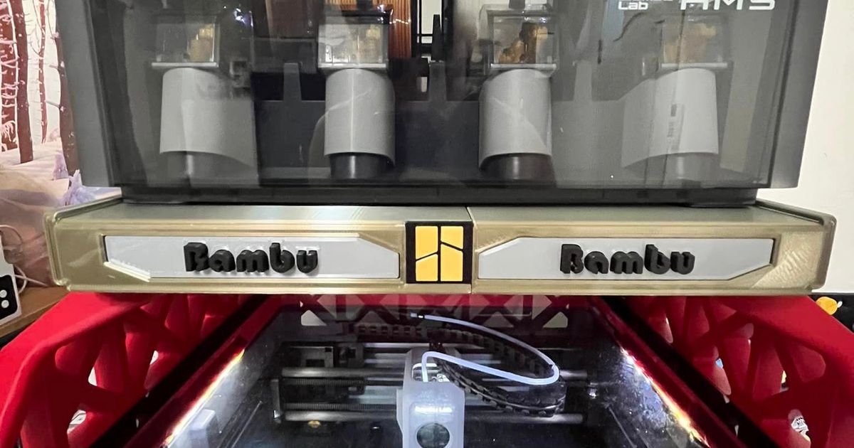 Bambu X1C AMS Drawer Shelves ( for AMS stand) by JsDon | Download free ...