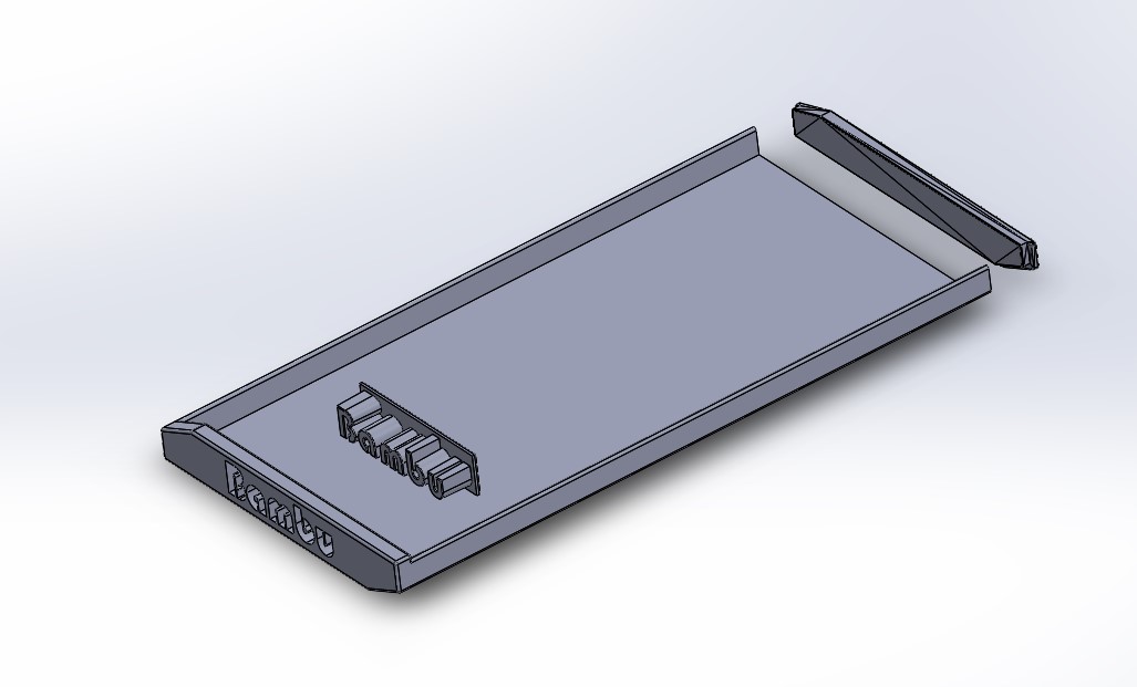 Bambu X1C AMS Drawer Shelves ( for AMS stand) by JsDon | Download free ...