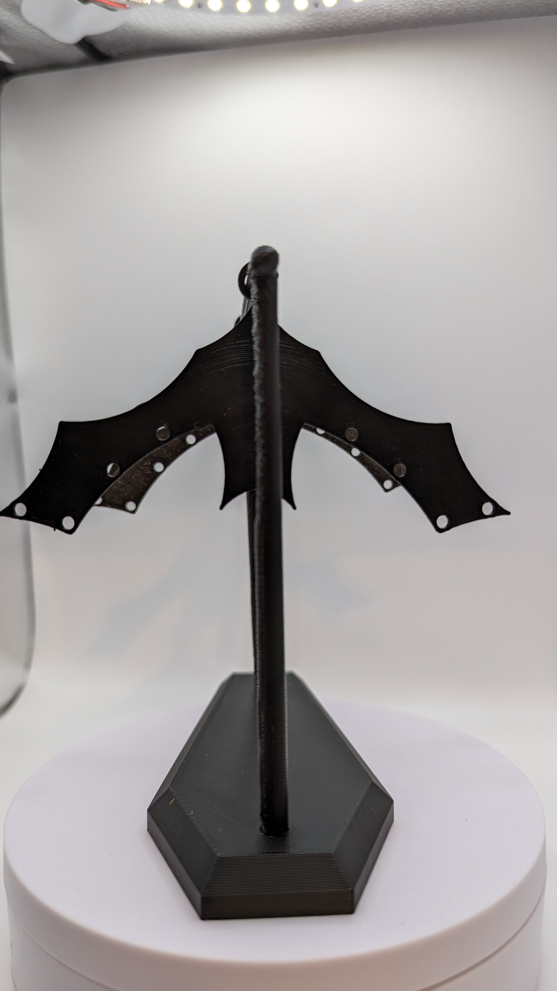 Coffin and Bats - Earring Stand by Cryptik_One | Download free STL ...