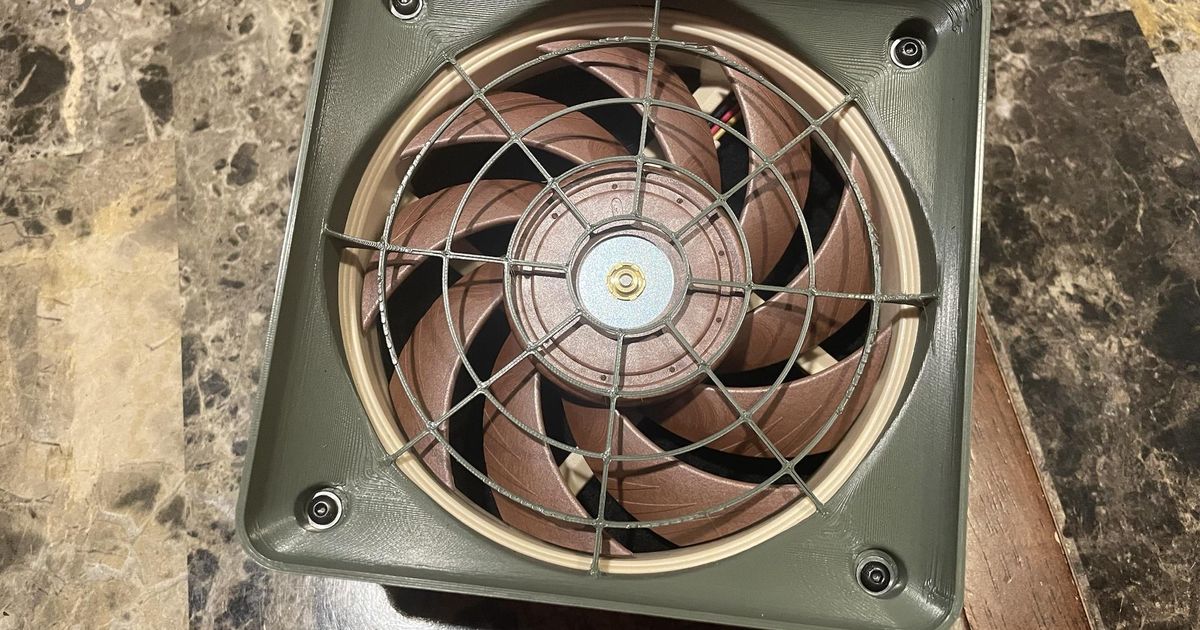 Modular Fume Extraction Cube by Lepresean | Download free STL model ...