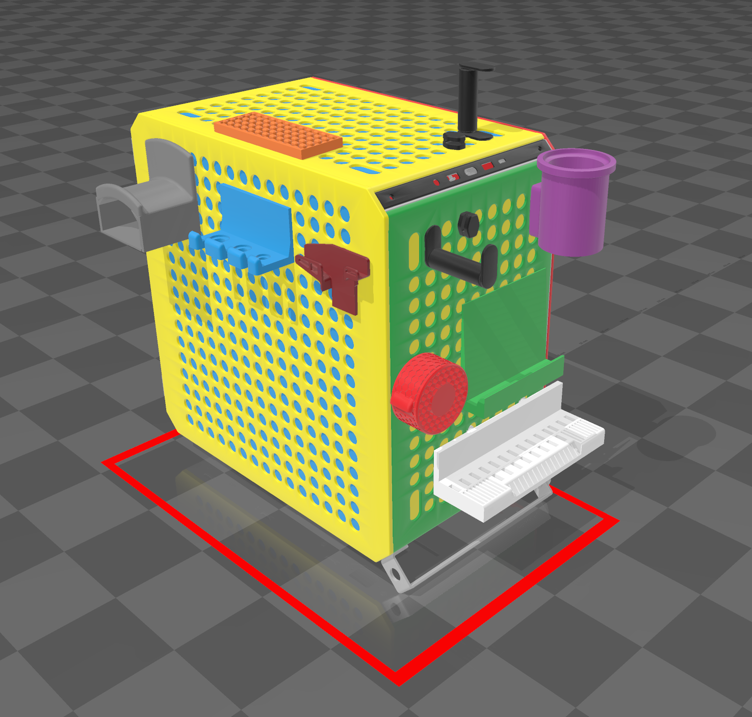Riven's Coolermaster QUBE 500 Storage solutions by RivenVadam ...