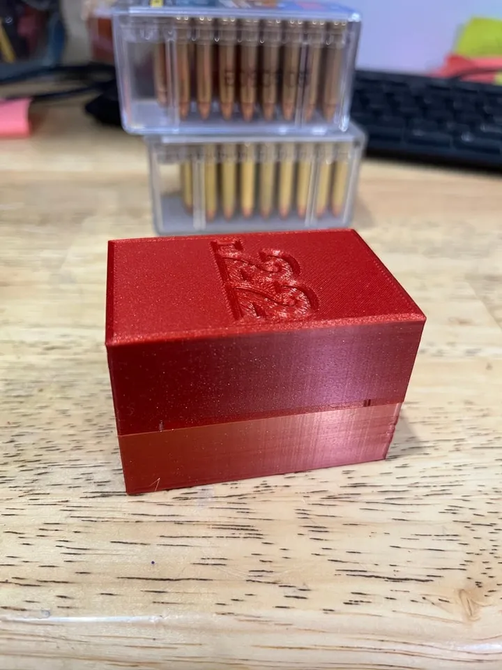 .22LR/.22Mag Case with bullets by Newbie Yep | Download free STL model ...