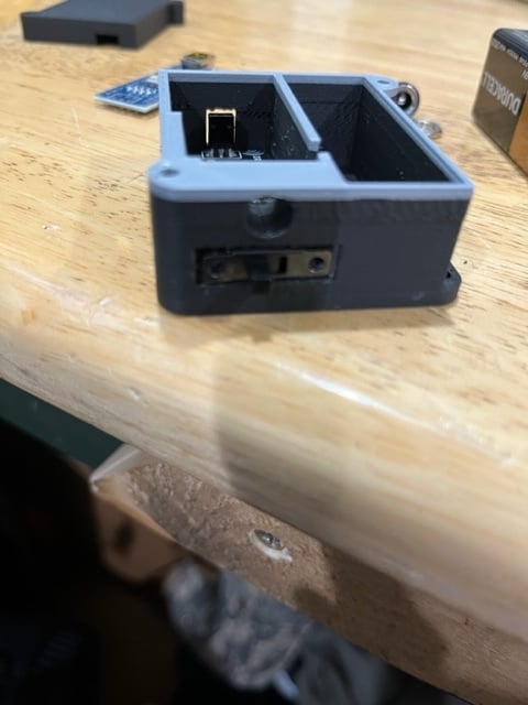 Arduino Nano V1 Case with 9V Battery Compartment and more by Newbie Yep ...