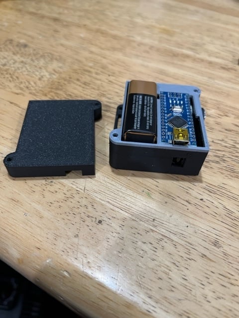 Arduino Nano V1 Case With 9v Battery Compartment And More By Newbie Yep
