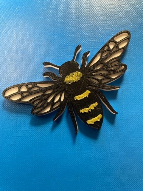 Bee Magnet by plog | Download free STL model | Printables.com