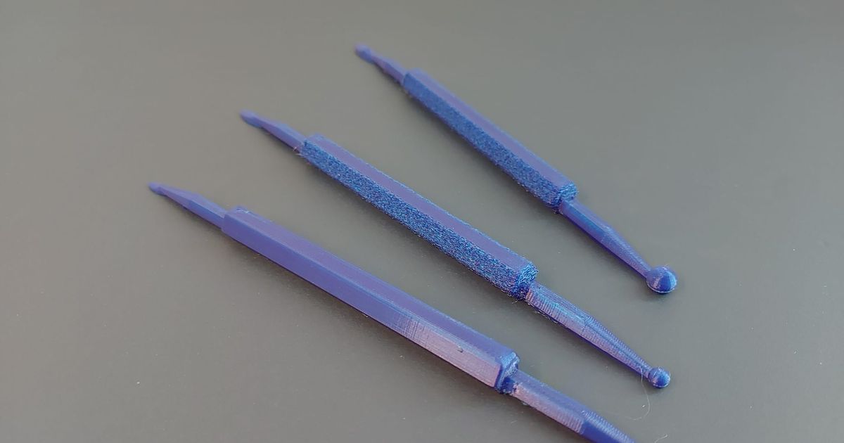 Easy-to-print Sculpting Tools by KAPPA3D | Download free STL model ...