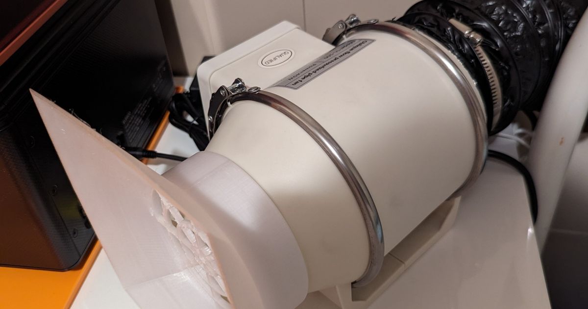 Extractor fan intake funnel 4' diverse funnel size von CloudyRowly ...