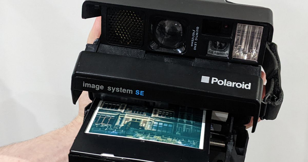 Polaroid Spectra itype and 600 film pack adapter by MT | Download free ...