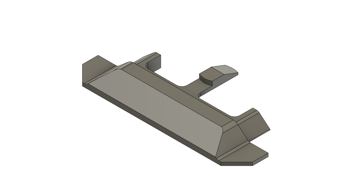 E track End Cap Removeable by Joshua2100 | Download free STL model ...