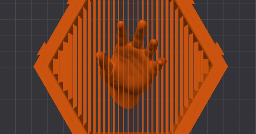 Suspended Hand - Shelf for Tonie Figures by STomHacks | Download free ...