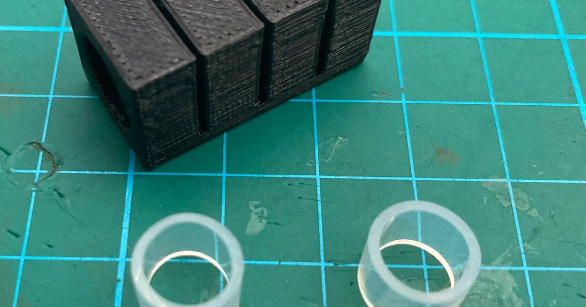 Tube cutter for Prusa filament guide by Martin | Download free STL ...