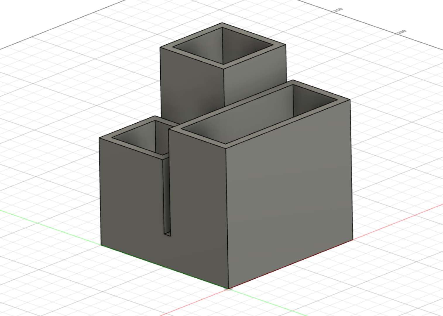 Brick Pen Holder 100 x 100 x 105/85/65 by adsw | Download free STL ...