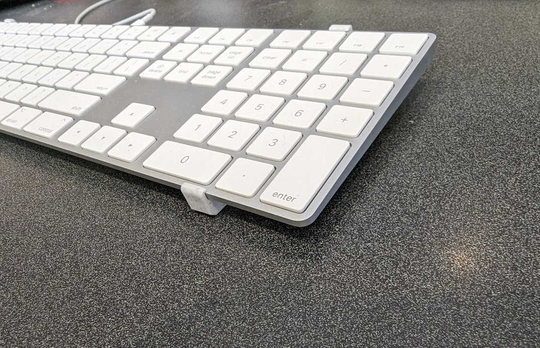 Minimal Mac Keyboard Feet by RockChalkAZ | Download free STL model ...